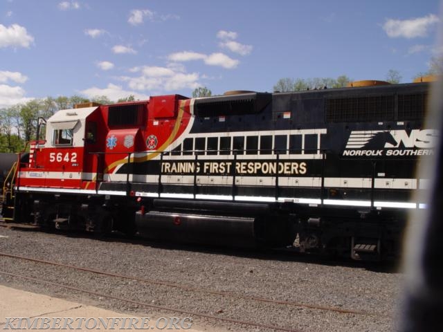 KIMBERTON FIREFIGHTERS TRAIN WITH NORFOLK SOUTHERN PERSONNEL ...