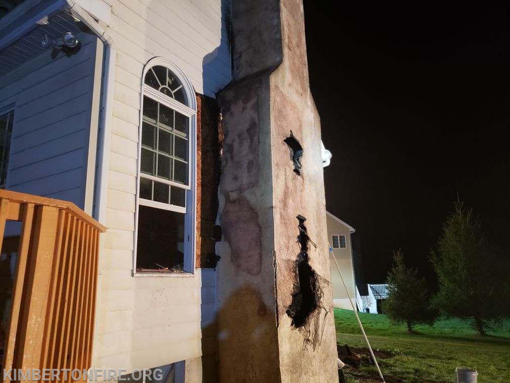 House fire in Brimful development - Kimberton Fire Company