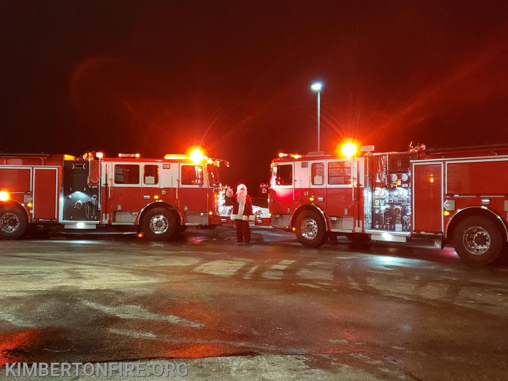 SANTA ARRIVED EARLY - Kimberton Fire Company