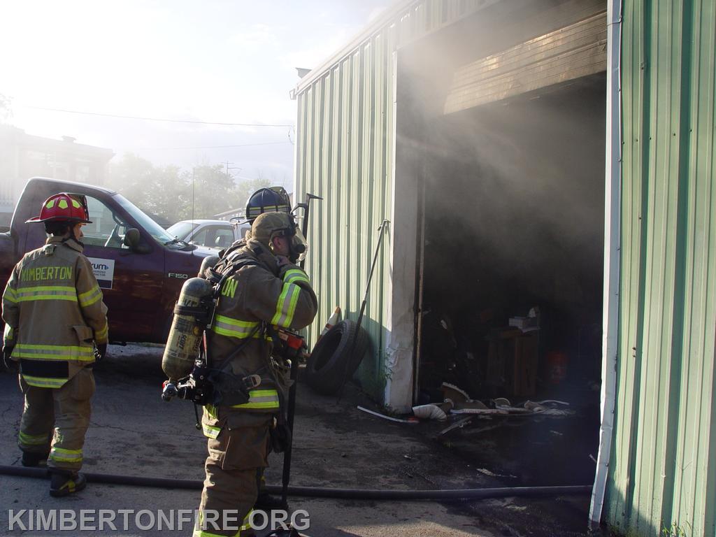 Structure fire on Spring City Road - Kimberton Fire Company