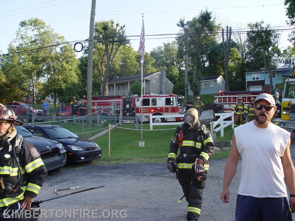 Structure fire on Spring City Road - Kimberton Fire Company