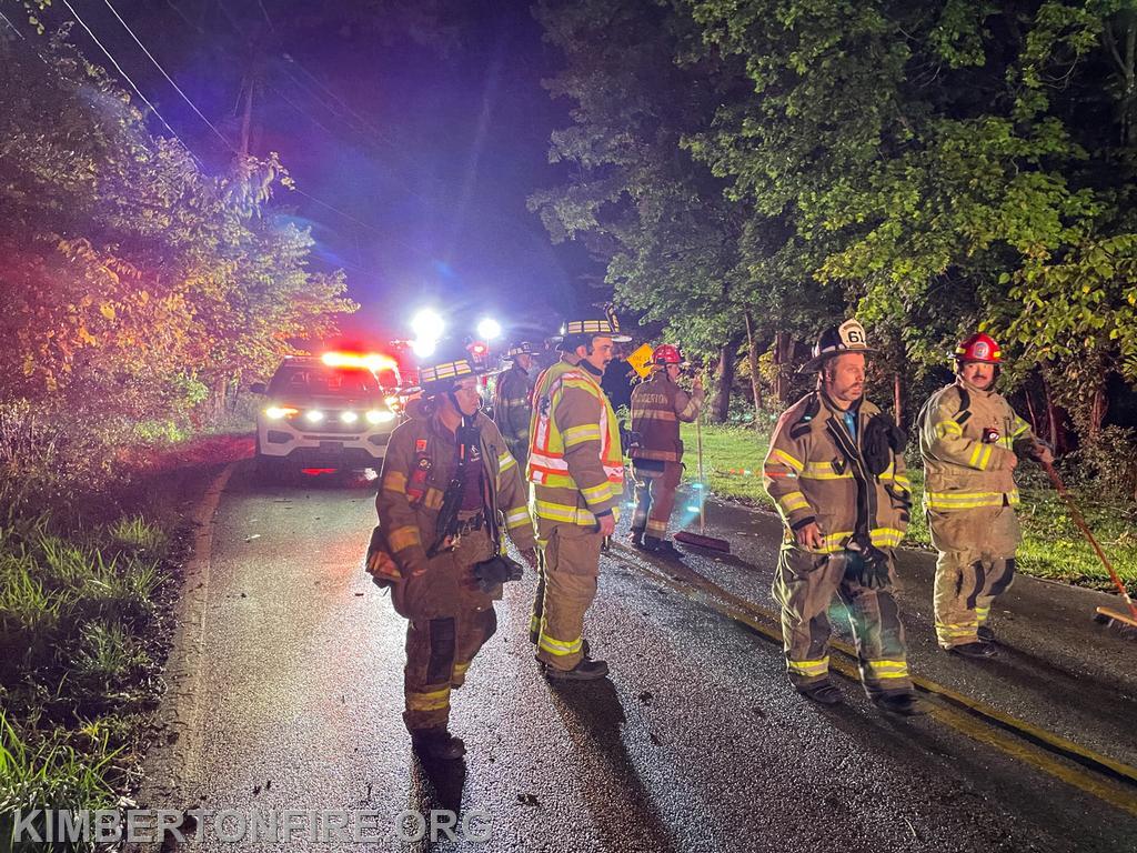 Another Rainy Night Accident - Kimberton Fire Company