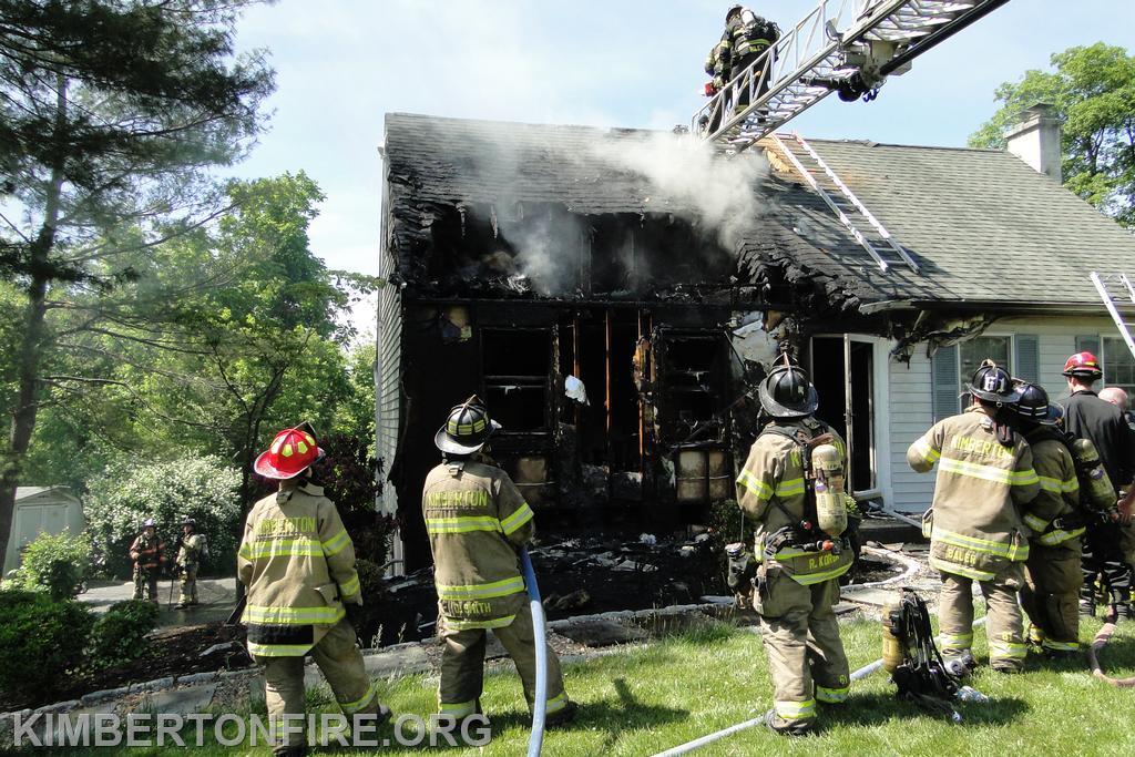 Working House fire in the Deer Run Development - Kimberton Fire Company