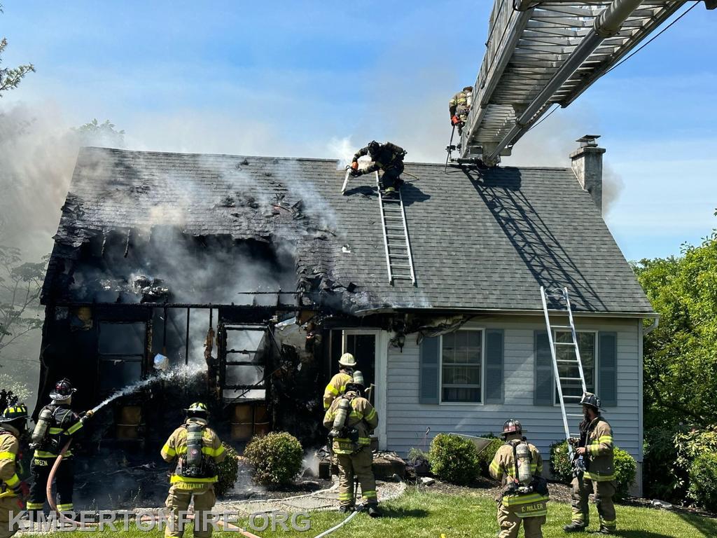 Working House fire in the Deer Run Development - Kimberton Fire Company